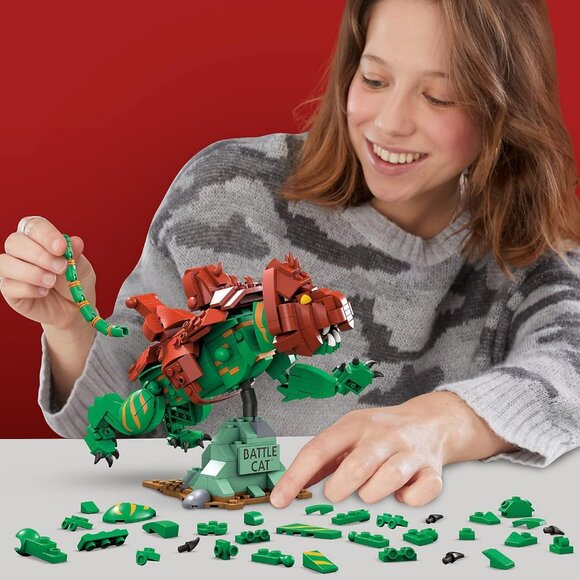Lego | Toys | New Mega Masters Of The Universe Battle Cat Building Set ...